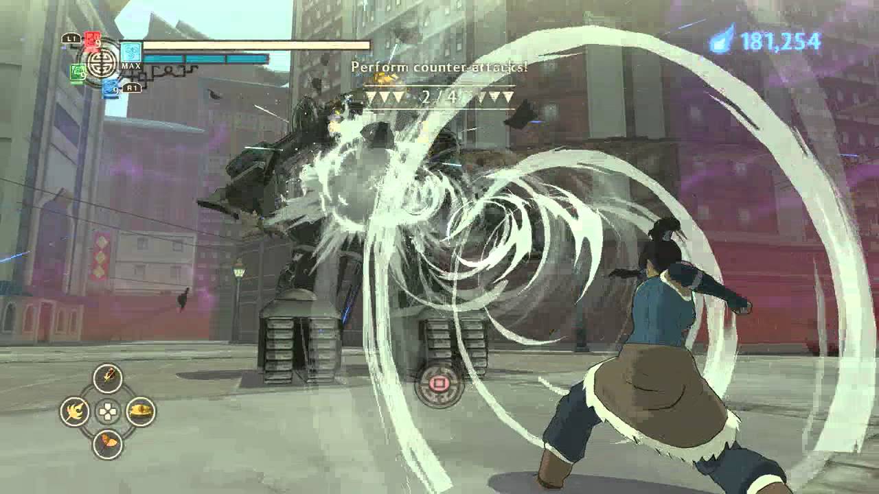 The Legend of Korra: Video Game - Gameplay Playthrough Part 4 - YouTube