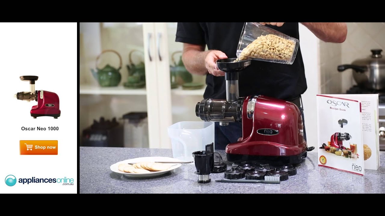 Make delicious, fresh, peanut butter using Vitality4life's Oscar Neo ...