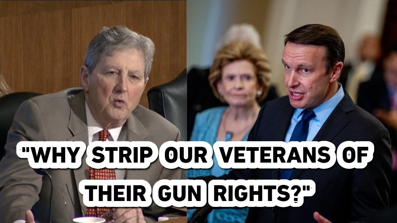 WATCH Sen. Kennedy CLASH With sen. chris murphey Over Gun Rights ...