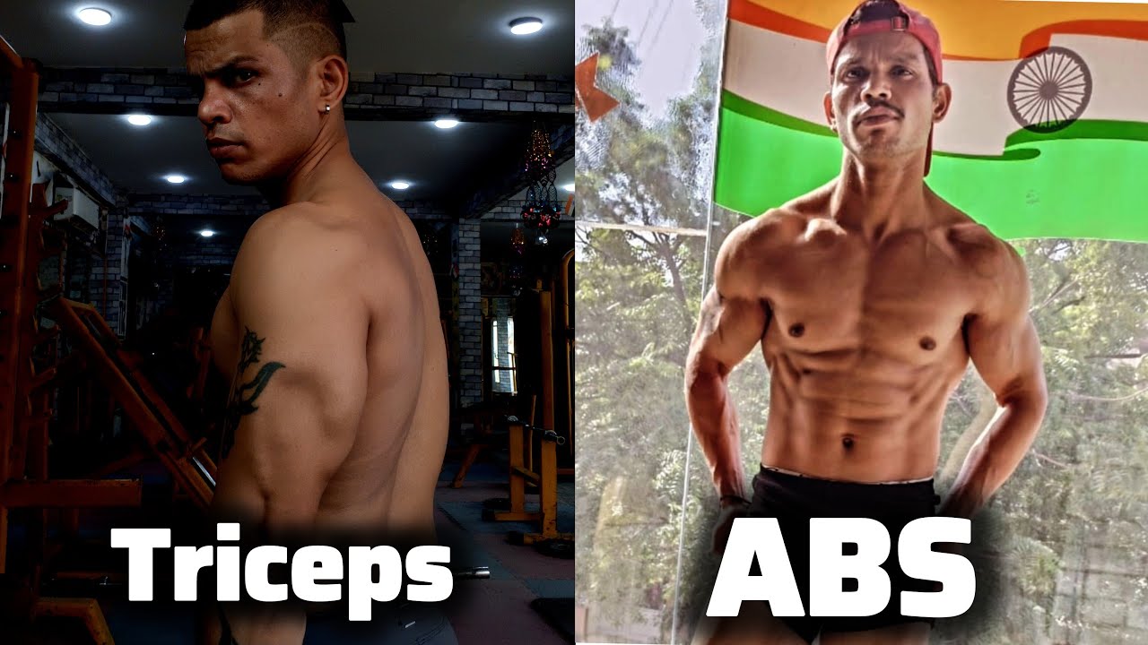 TRICEPS & ABS WORKOUT #triceps #abs #tricepsworkout #absworkout - YouTube