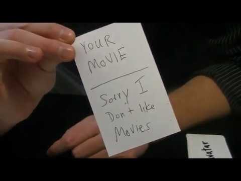 Free Magic Tricks: THE IMPOSSIBLE MOVIE PREDICTION - YouTube