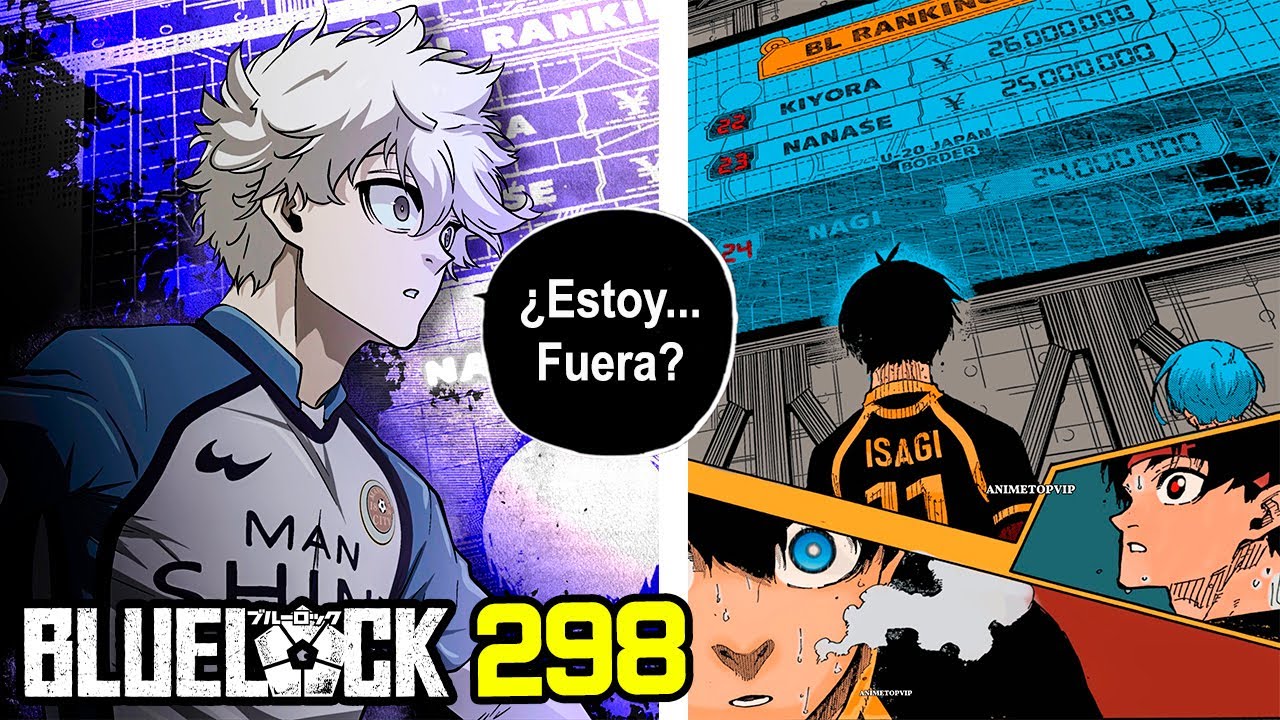 ⚽ ¿¿Nagi ha sido ELIMINADO del Proyecto Blue Lock?? EL RANKING FINAL ES ...