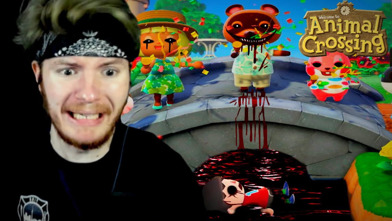 An ANIMAL CROSSING Horror Game?!? (it's actually DISTURBING...) - YouTube
