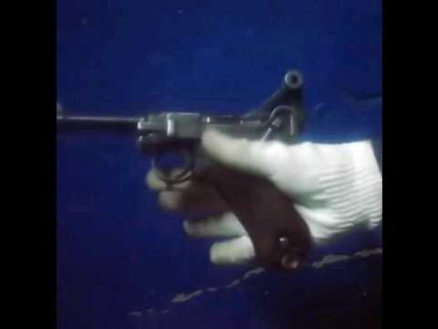Люгер П08 Парабеллум 9х19 сигнальный СХП Luger P08 Parabellum blank gun deactivated #guns # ...
