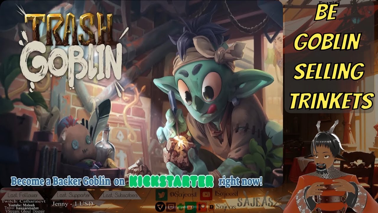 Vtuber trailer reaction to Trash Goblin | Wholesome Snack 2023 - YouTube