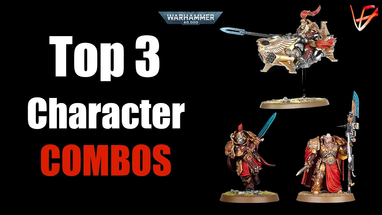 Top 3 Adeptus Custodes Character COMBOS 10th Edition | Warhammer 40K ...