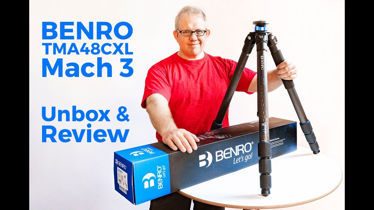 Benro TMA48CXL Mach 3 Tripod - Unbox & Review - YouTube