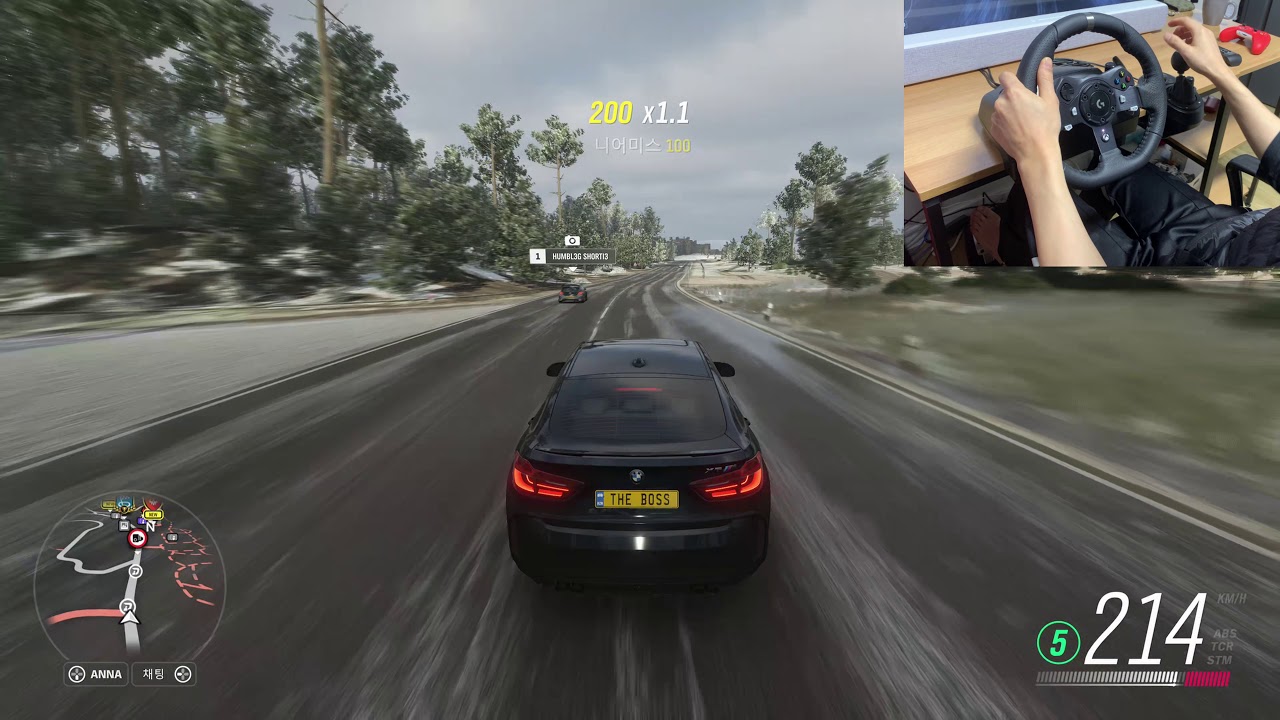 BMW X6 M- Forza Horizon 4 - Logitech g290 + shifter gameplay - YouTube