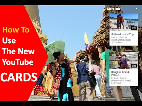 How to Use YouTube Cards - YouTube