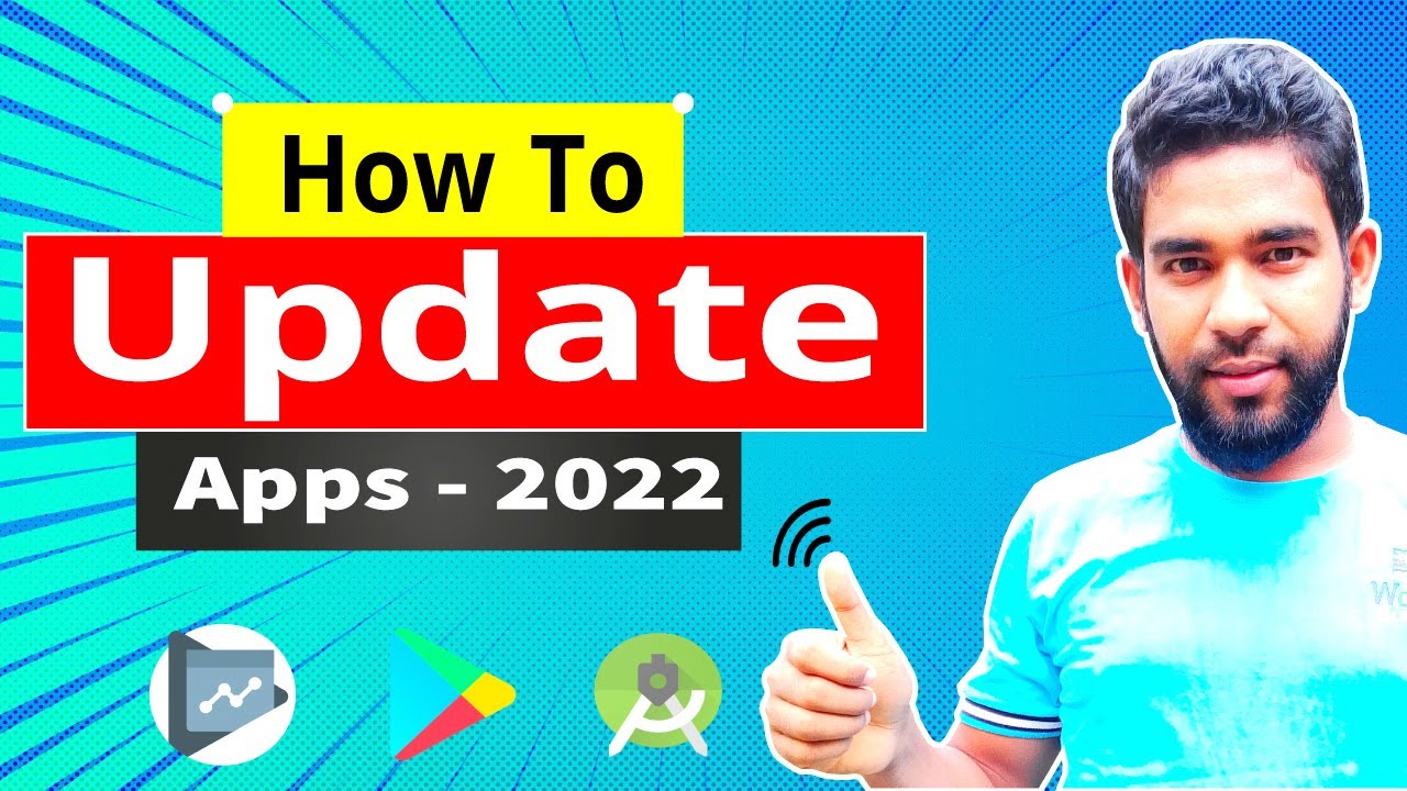 how to update app for google play store using android studio - YouTube