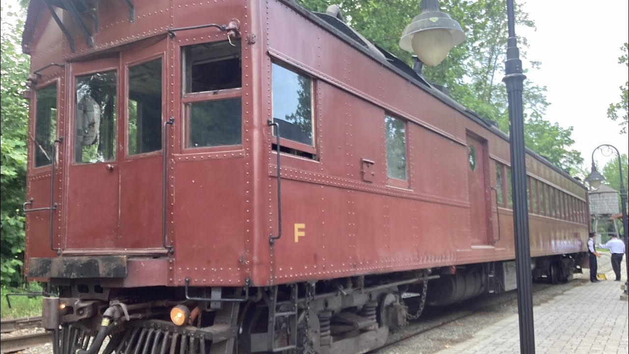 Doodlebug train at Wilmington and Western Railroad rare train part 1 ...