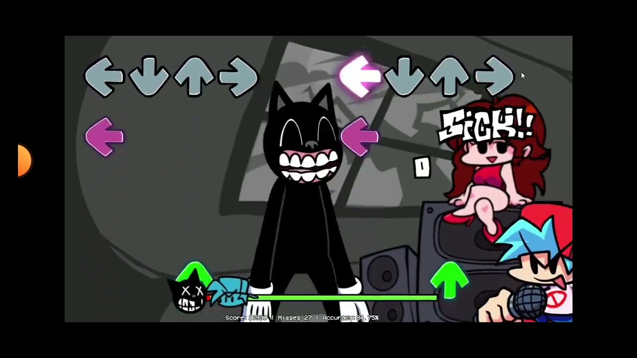 CARTOON CAT VS BOYFRIEND FNF OUTRUN THIS CAT SONG - YouTube