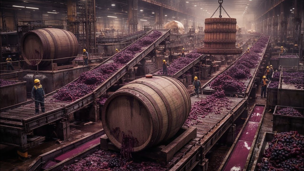 Traditional Wine Making Process | How Wine Was Made for Centuries 🍇🍷 ...