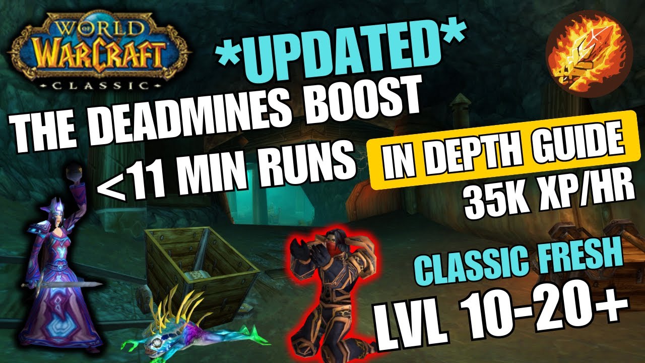 CLASSIC FRESH - DEADMINES MAGE BOOST 210+ MOBS AND BOSSES - YouTube