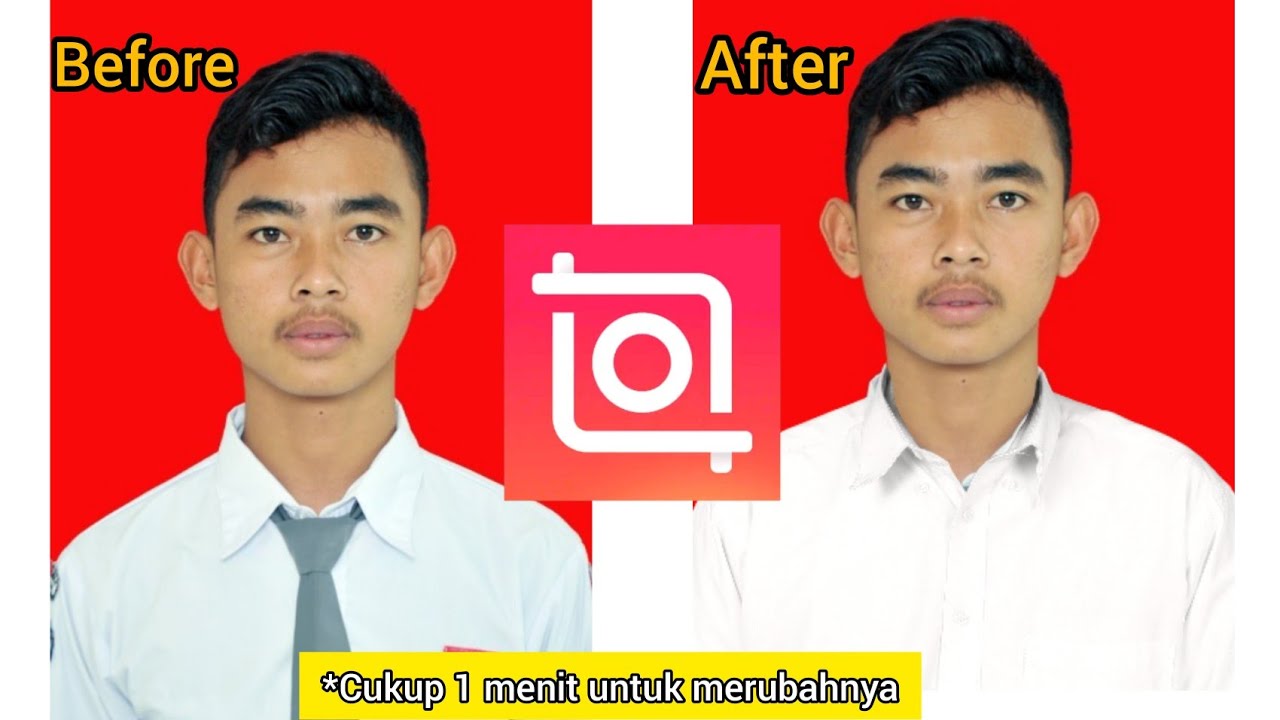 Cara Mudah Edit Foto Pakai Baju Kemeja/Jas Lewat HP (Inshot) - YouTube