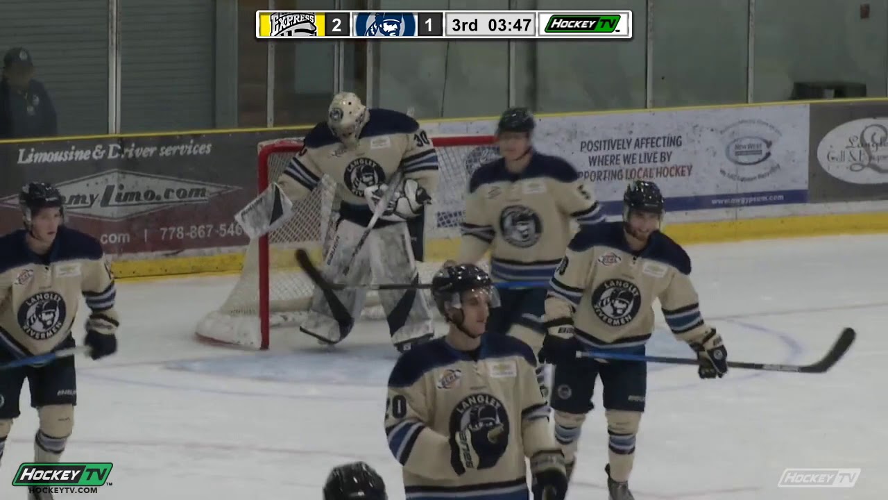 Greg Lapointe 4-1 Express Oct 12 at Langley - YouTube