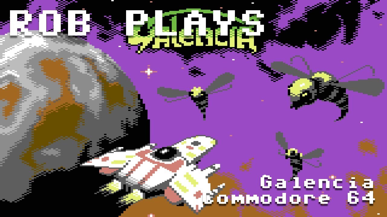 Galencia - The Best Modern C64 Shmup? - Rob Plays - YouTube