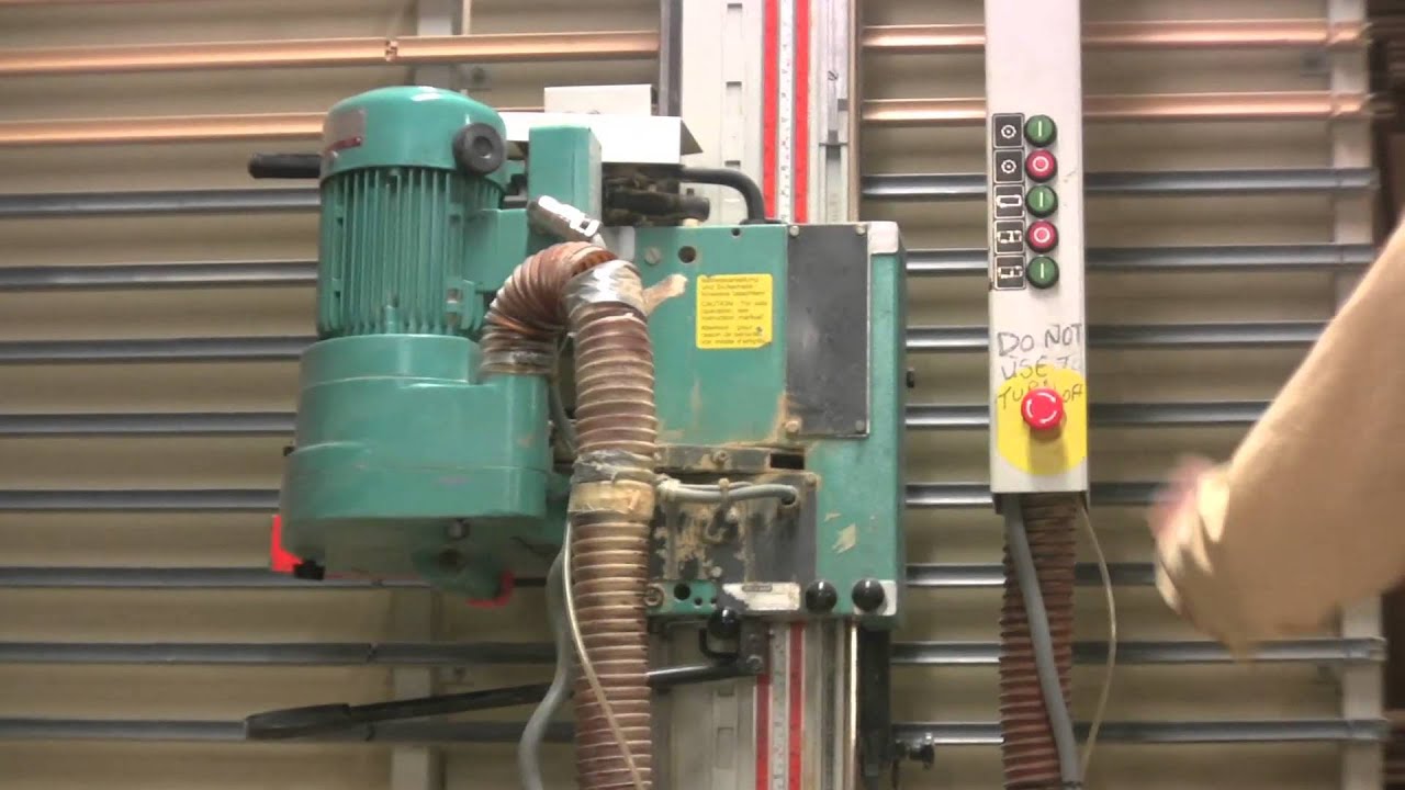 Holzer Supercut Vertical Panel Saw - YouTube