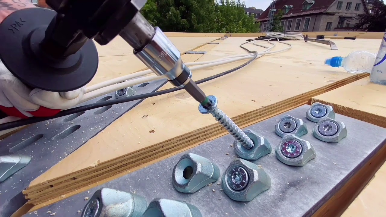 Building an EV charging station out of timber in Frederiksberg ...