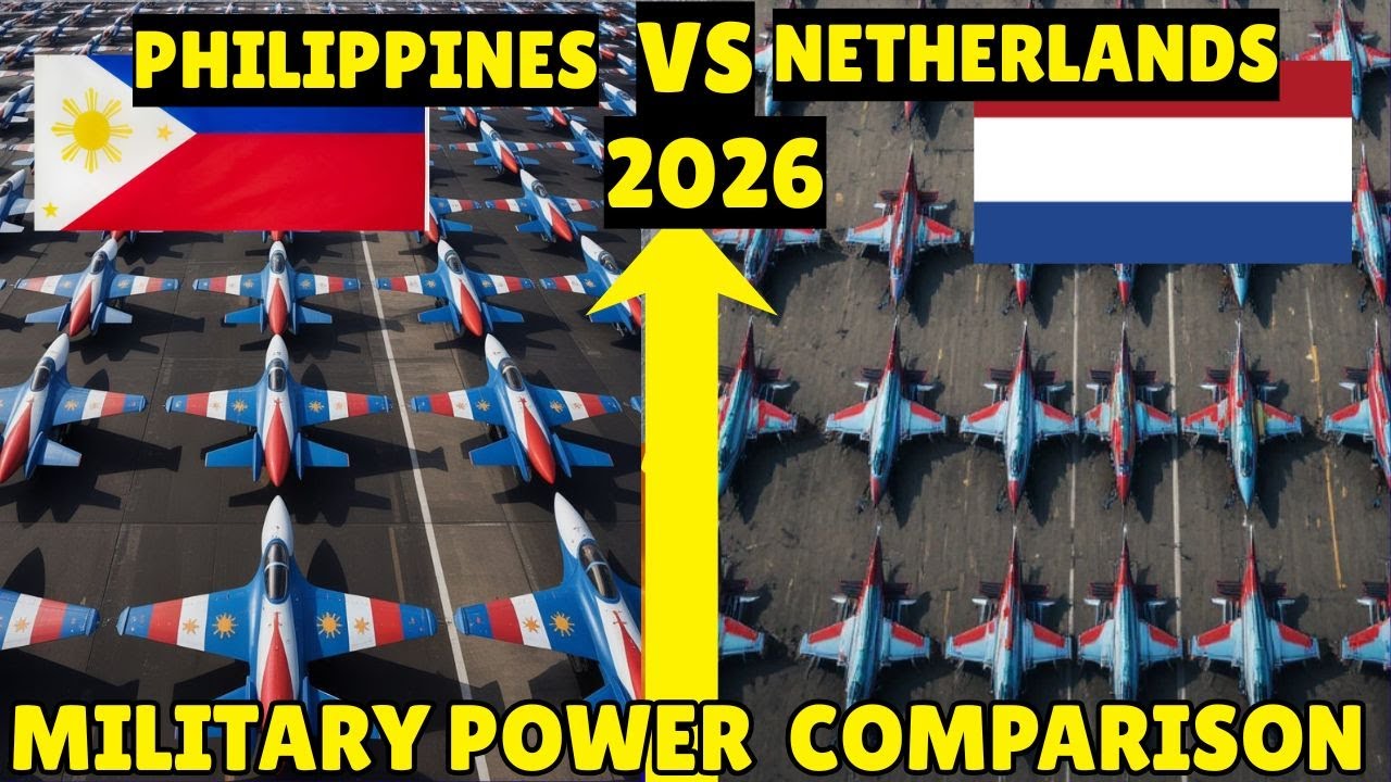 Philippines vs Netherlands Military Power 2026 latest: – Full Army ...