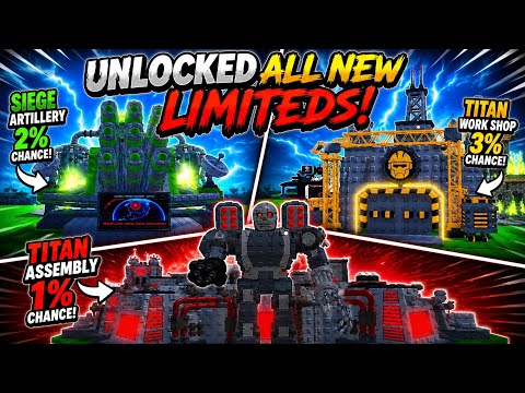 Я ОТКРЫЛ ВСЕ 3 НОВЫХ ЛИМИТКИ ИЗ КЕЙСА ТИТАНОВ! | Mini War Roblox