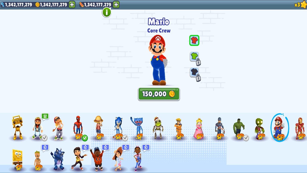 Super Mario in Subway Surfers Mod - All Characters Unlocked & All ...