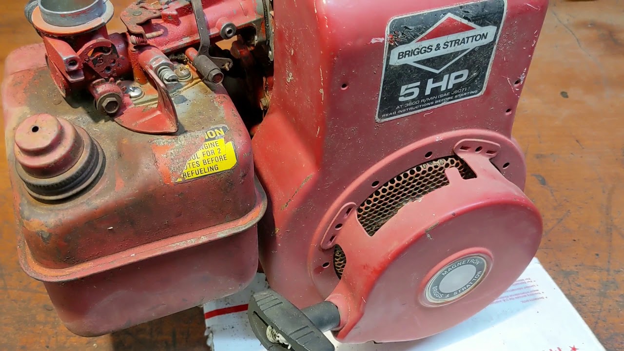 Will it Start? Master-Till Tiller - YouTube