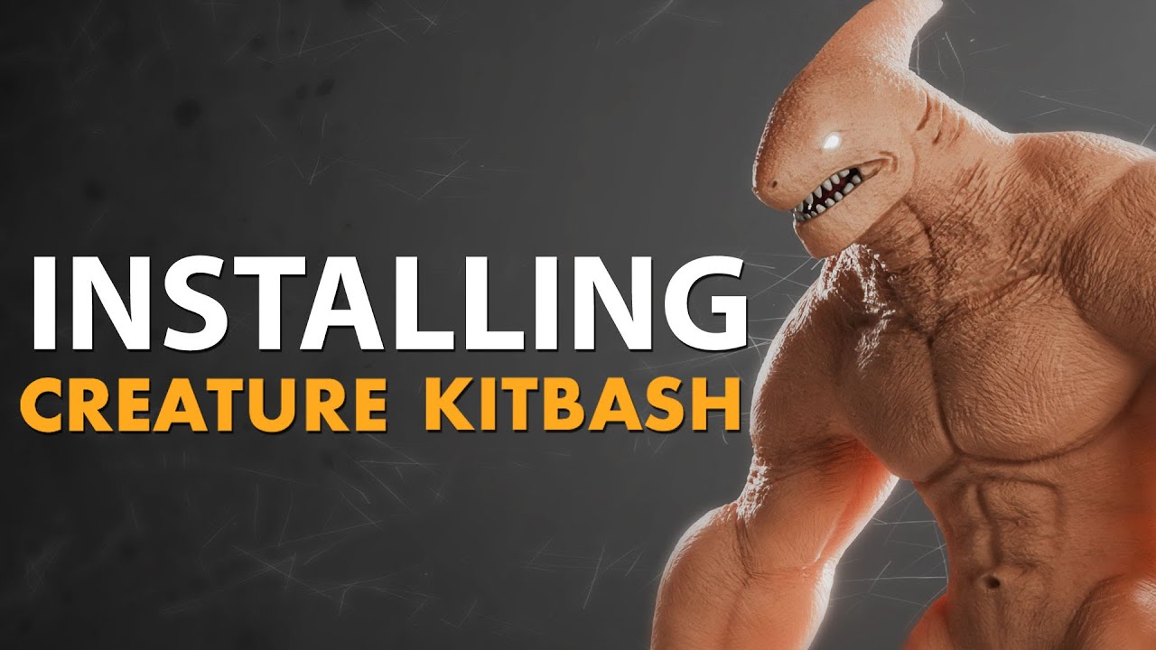 Creature Kitbash - Installing the addon - YouTube