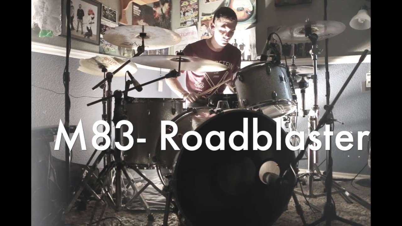 M83-Roadblaster Drum cover - YouTube