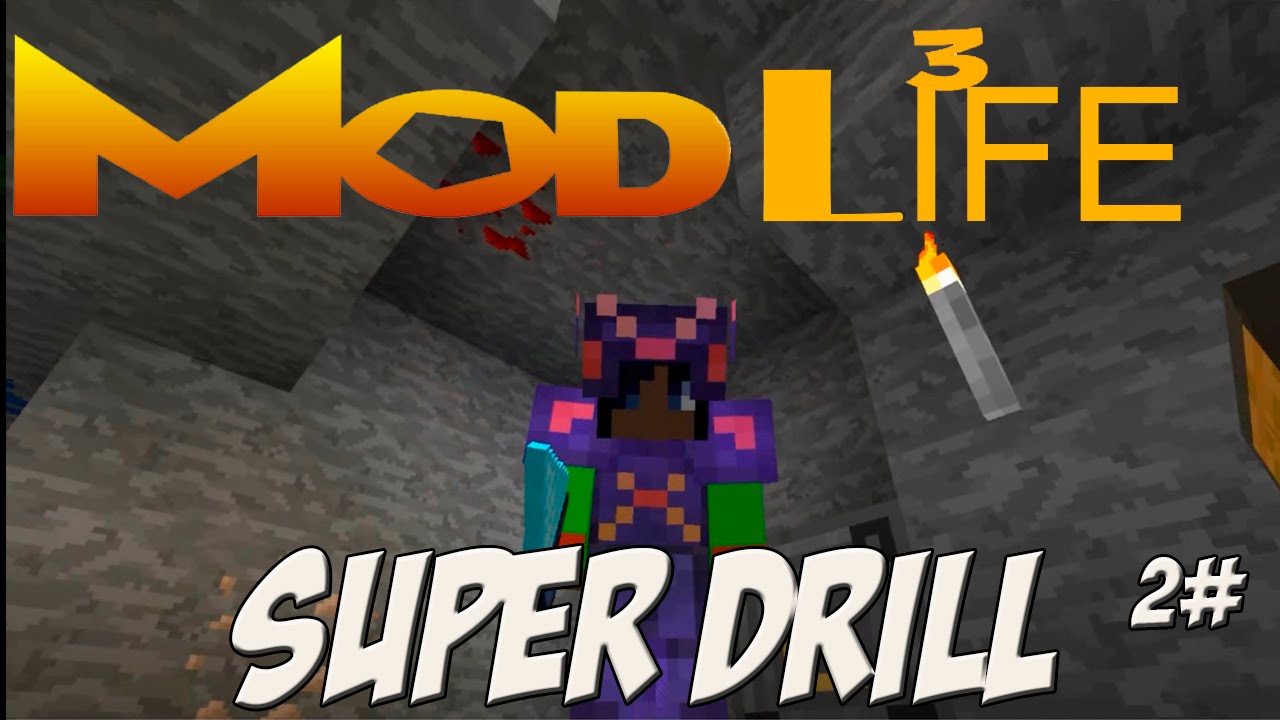 Minecraft [PT-BR] - Mod LIFE 3 - Minha Super Multi Drill - Ep 2# - YouTube