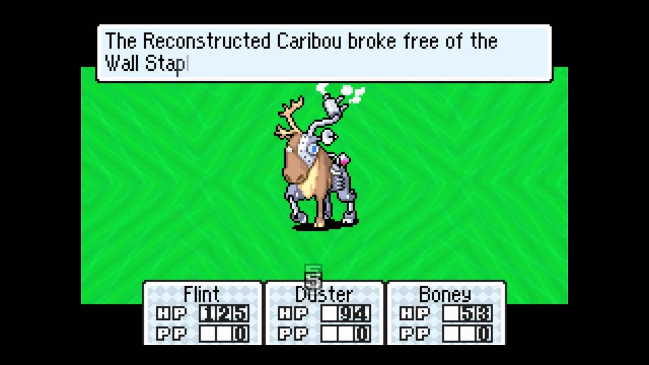 Mother 3 - Boss 1: Reconstructed Caribou - YouTube