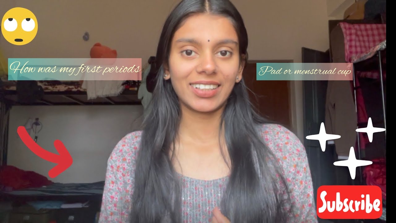 My first periods 🩸 How I managed / pad Or menstrual cup🤷🏻‍♀️ #gopikashiju - YouTube