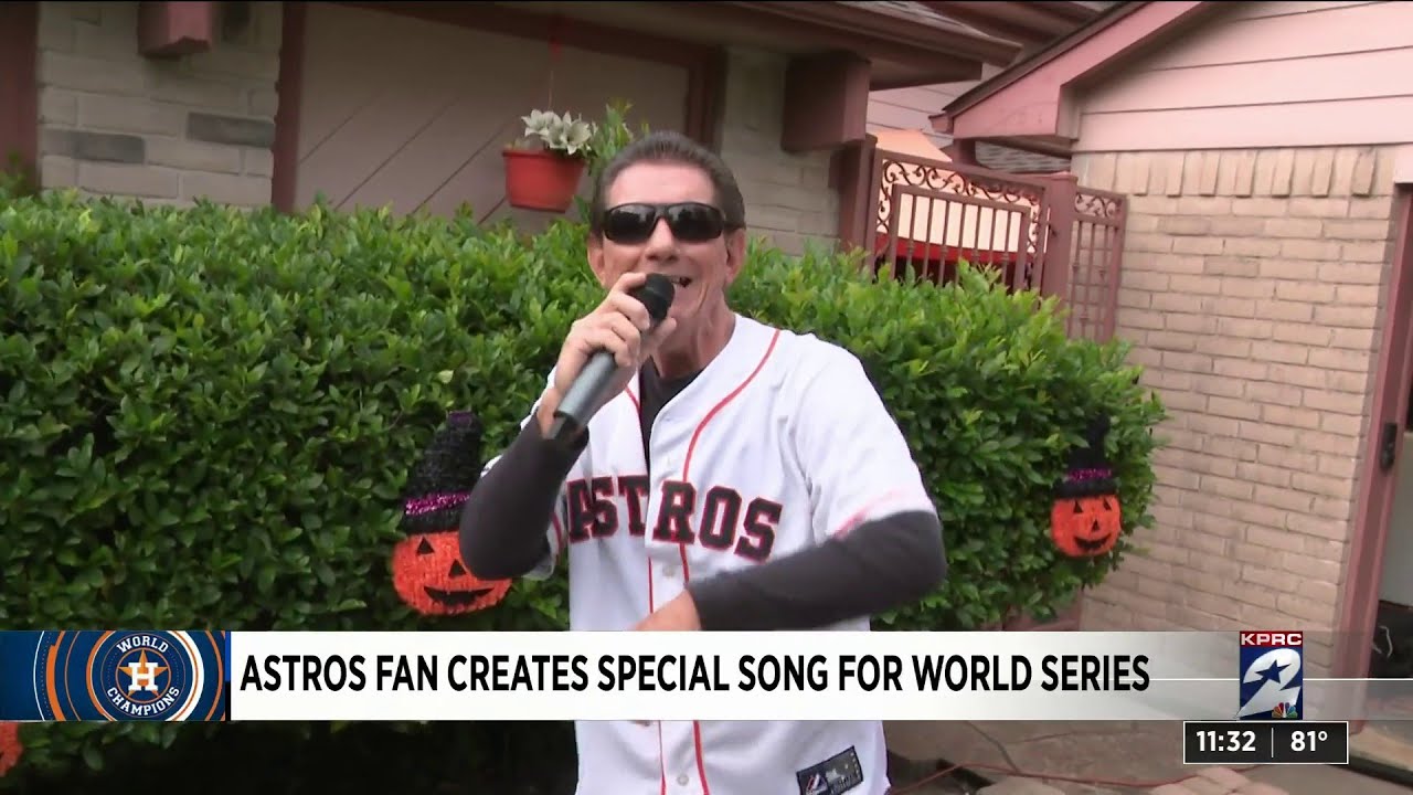 Local man creates a rap song for the Astros’ World Series Run - YouTube