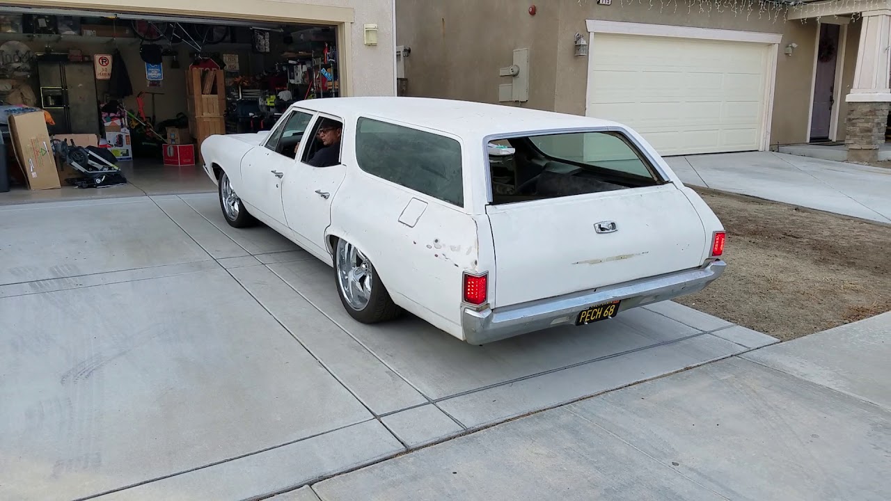 My 1968 Chevelle wagon - YouTube