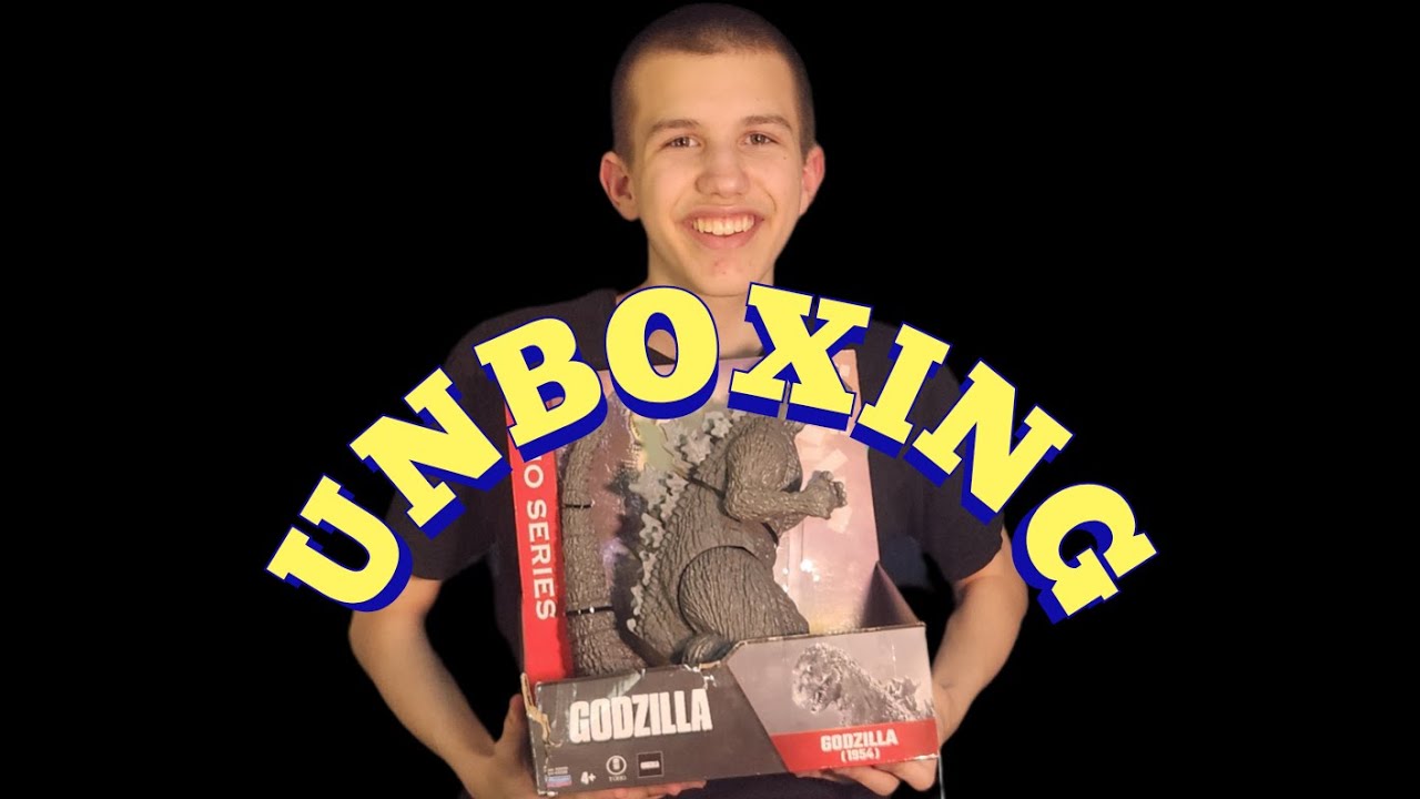 Soho series godzilla 1954 14in oversized figure unboxing & review - YouTube