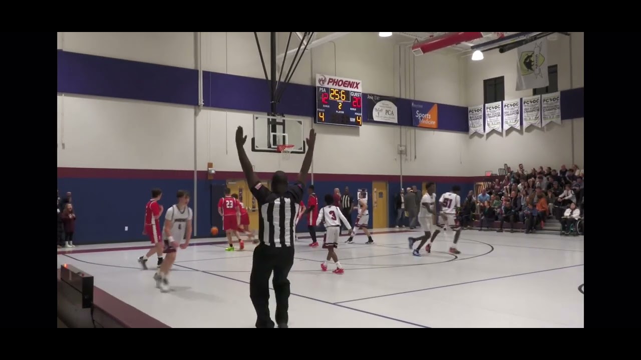 Caleb McElfresh clips from JV basketball, palmetto scholars Academy ...