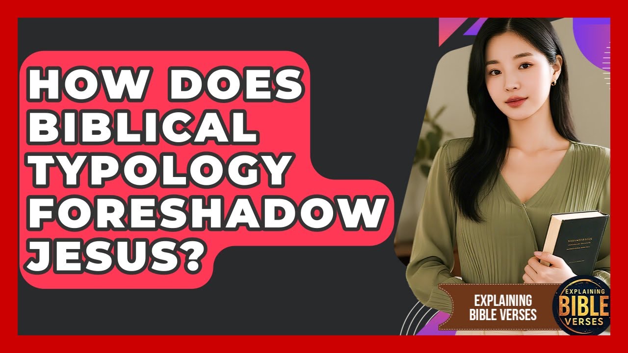 How Does Biblical Typology Foreshadow Jesus? - Explaining Bible Verses ...