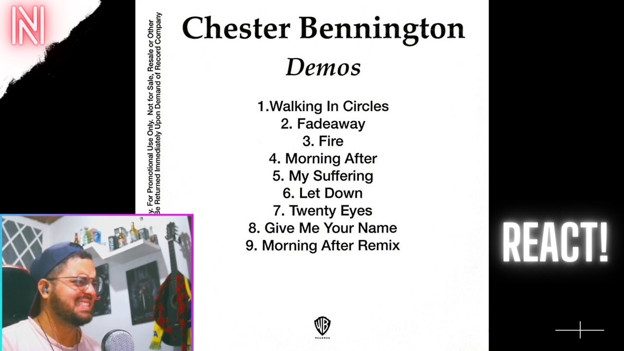 [REACT] Chester Bennington - Solo Demo Album (Unreleased Songs) - YouTube