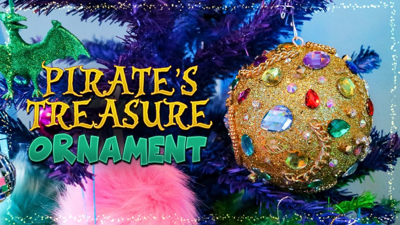 Pirates Treasure Christmas Tree Ornaments | DIY Whimsical Christmas ...