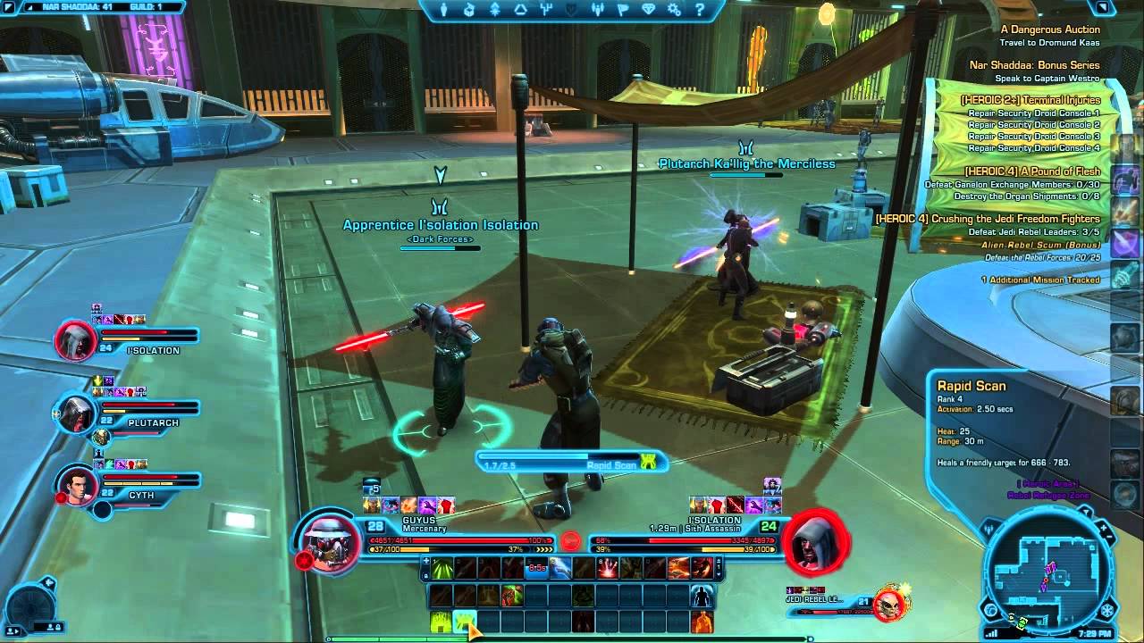 SWTOR: Bounty Hunter, Mercenary - Walkthrough Part 107 - Crushing The ...