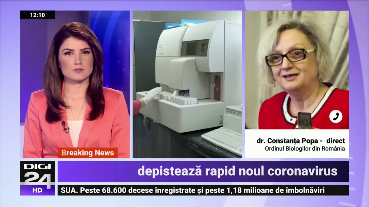 Interventie DIGI24 - 04.05.2020 - Dr. Constanta Popa - YouTube
