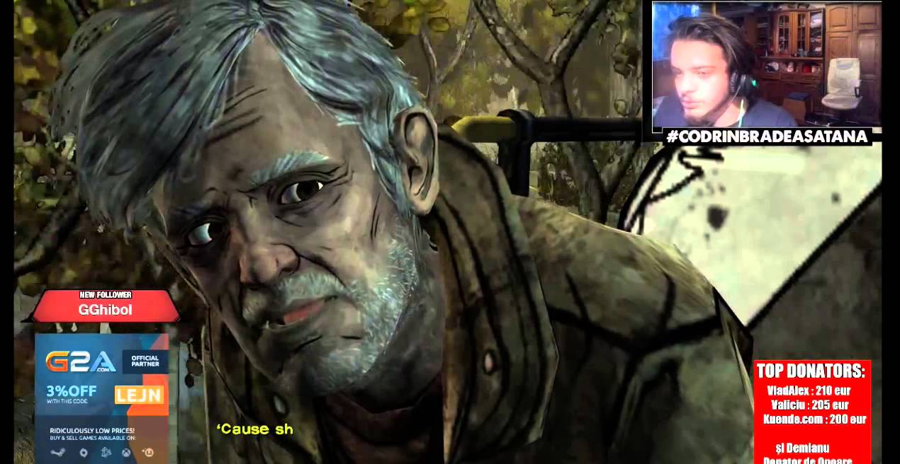 Codrin Bradea : Satana - Livestream | The Walking Dead #5 - YouTube