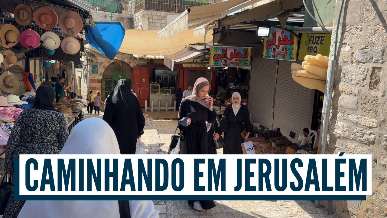 VEJAM A VERDADEIRA JERUSALÉM! Israel com Aline - YouTube