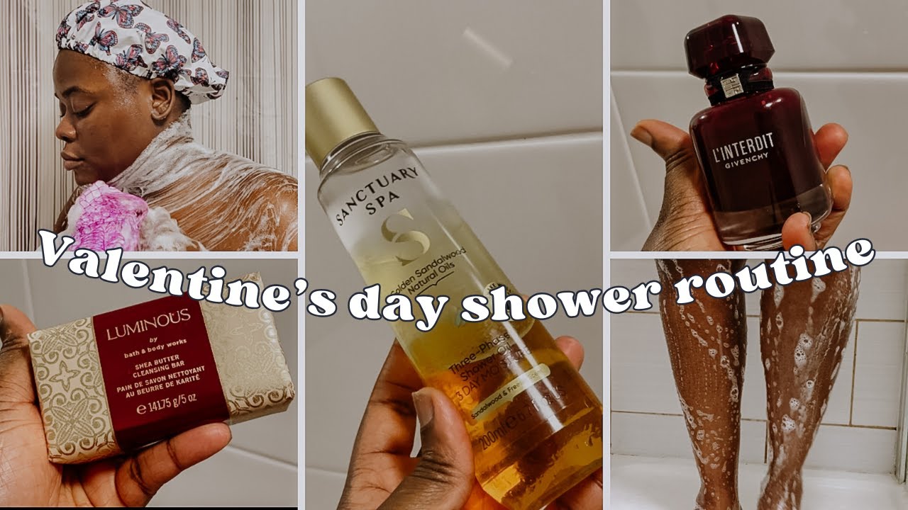 Valentines Day Shower Routine For Smooth And Silky Skin Hygiene
