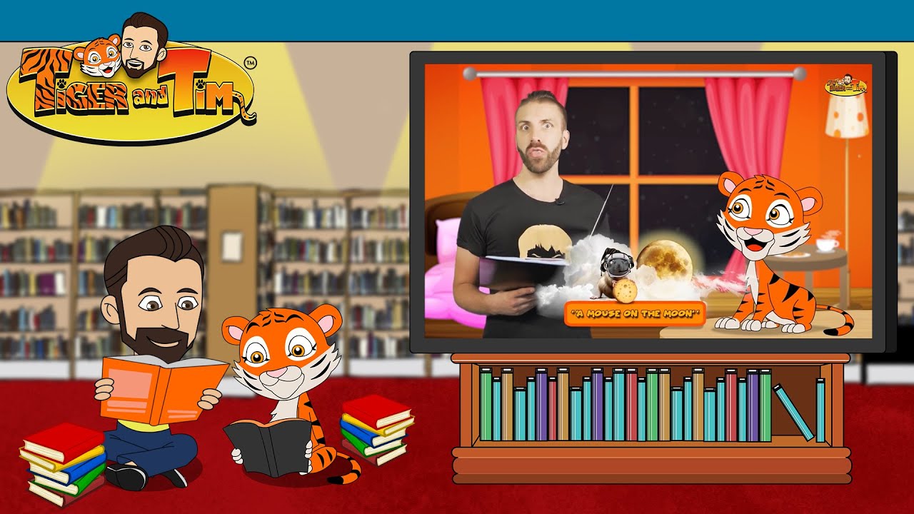 A Mouse On The Moon | Read Aloud English Stories | Bedtime Stories for ...