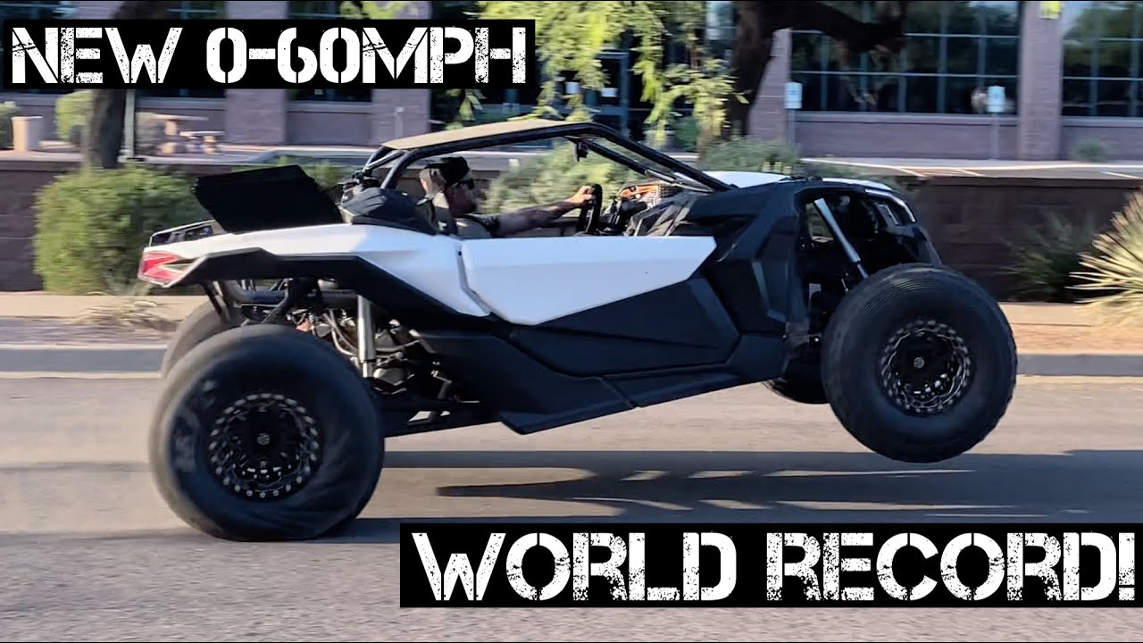 NEW 0-60MPH WORLD RECORD FOR OEM MOTOR IN UTV Kenny Reed - YouTube