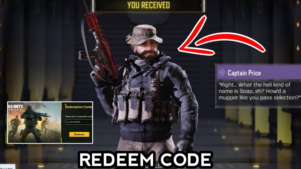 Redeem code codm 2022 | cod mobile Redeem code | Garena cod mobile ...