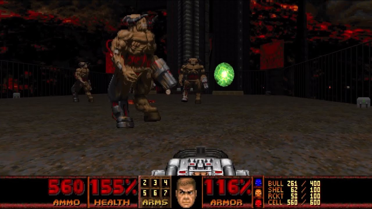 Doom II - Hell Ground - Map 07: Mystery of Hell 100% - YouTube
