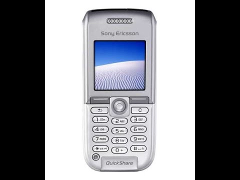 Sony Ericsson K300i - YouTube