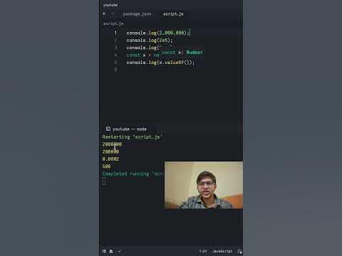 Tricks of using numbers in JavaScript #webdevelopment #javascript #coding #codingtricks #tips ...
